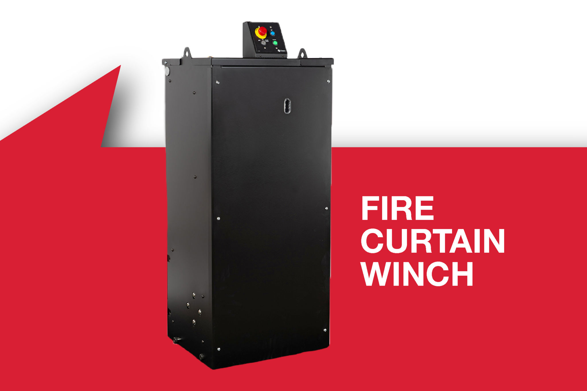 Fire Curtain Theater Drum Hoist - Thern® Stage Equipment