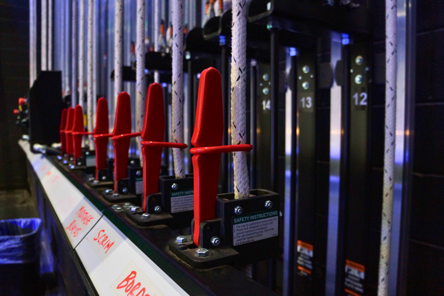 A Counterweight Rigging System at the Northglenn Recreation Center
